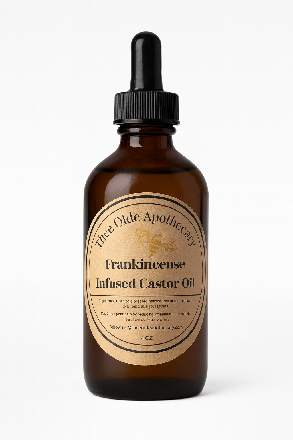 Frankincense Infused Castor Oil – Thee Olde Apothecary